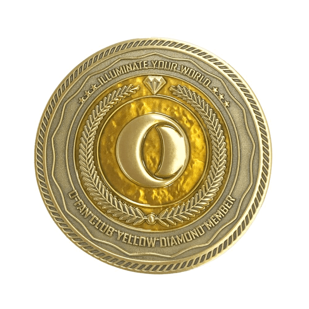 Olight Gelber Diamant Coin Exklusiv Sammlerstück für Mitglieder ...